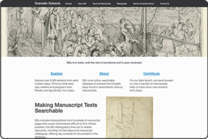 DExDatabase of Dramatic Extracts